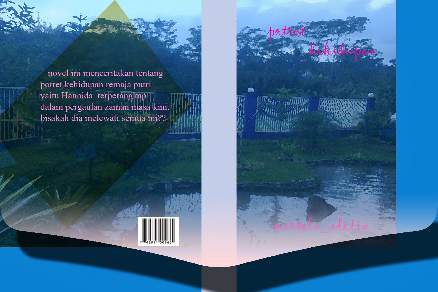 wini marsela: contoh cover novel