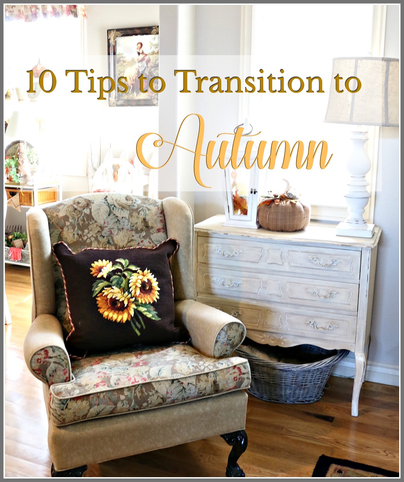 common ground : Autumn Transitions Home Tour