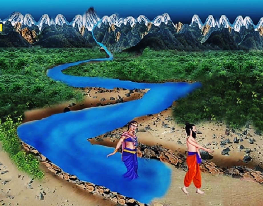 The story of birth of the Ganga. Who brought the Ganga to the earth and ...