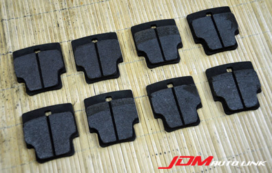 JDM Auto Link: Project Mu 4 Pot Calipers with Slotted Rotors - FD3S RX-7