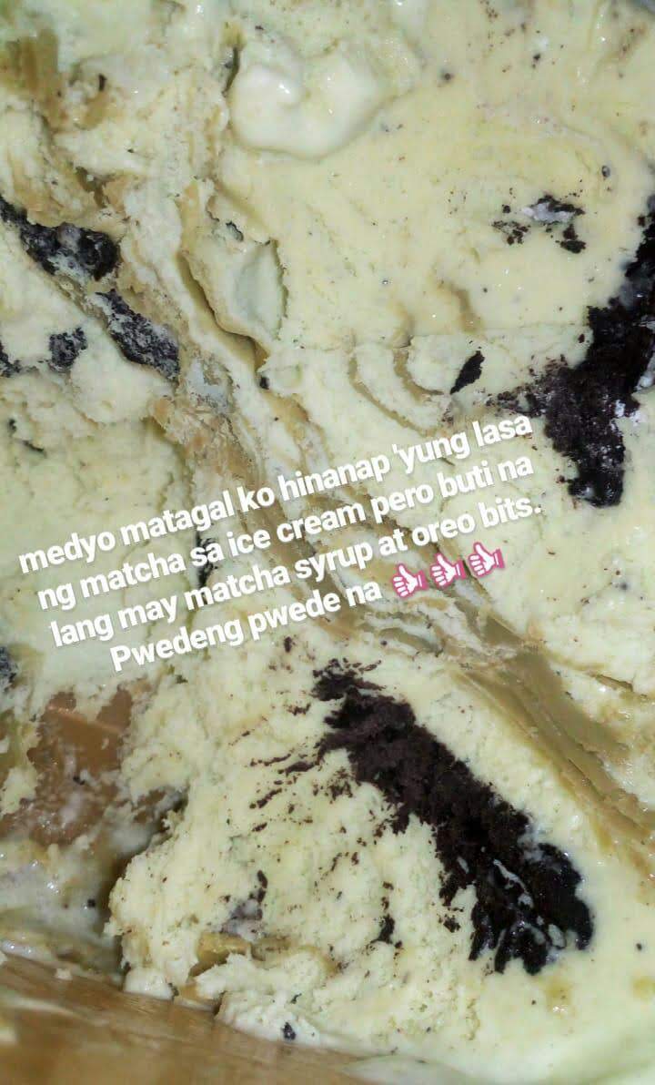 Selecta's Matcha Cookies and Cream Ice Cream (Christmas Collection ...