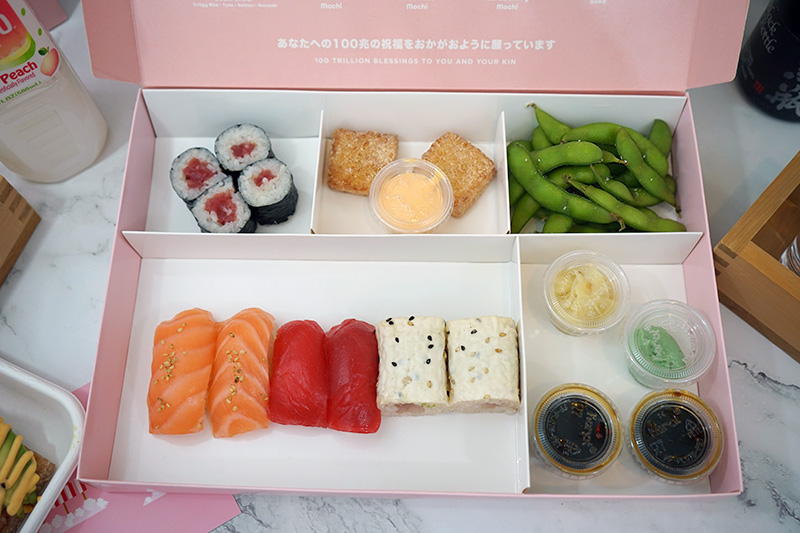 Umi sushi bento box - Downtown L.A. - Vegas and Food