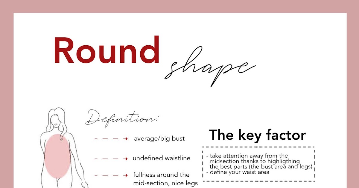 Body Shape Ultimate Guide - Part 5 = ROUND SHAPE - Magnifique Brunette