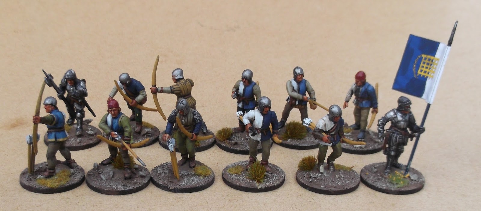 Solo Wargaming in the UK: Medieval Perry Miniatures, beer and glue