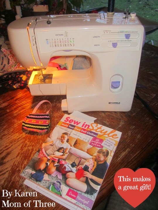 Karen Mom Of Three s Craft Blog Sew In Style Make Your Own Doll Clothes Book Review Karen Mom Of Three s Craft Blog Sew In Style Make Your Own Doll Clothes Book Review