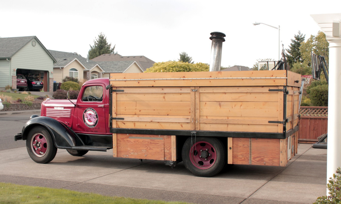 Just A Car Guy: This is a Pizza truck, it comes and makes Pizza in your ...