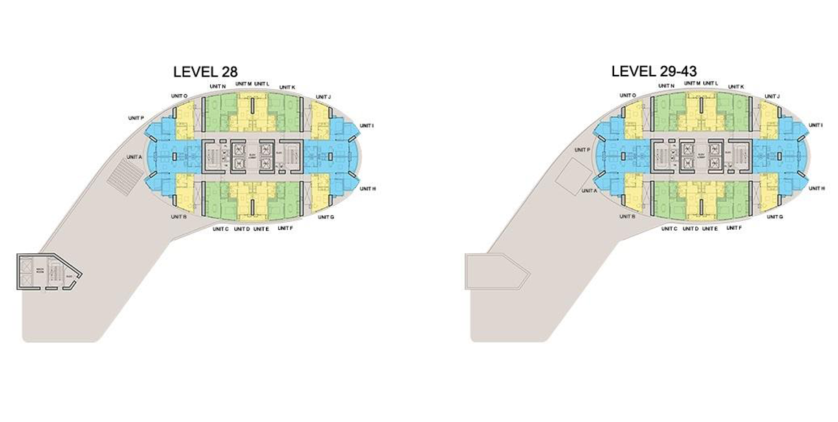 AVILA at Circulo Verde Condo Units For Sale: Floor Plan