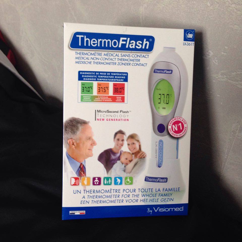 Le Thermoflash LX-361T de Visiomed : le thermomètre multi-fonction à ...