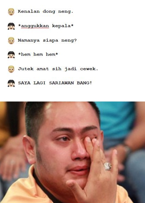 10 Meme Obrolan 'Kenalan' Ini Bikin Ngakak, Apes Banget Bang! - Gambar ...