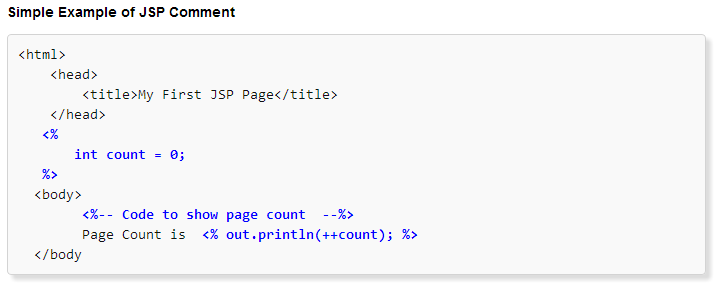 Đinh Sơn Tùng | Web Programming With Servlet and JSP |: JSP Elements