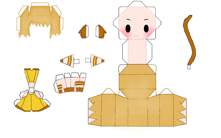 Mew Mew Forever: Tokyo Mew Mew Paper Craft!