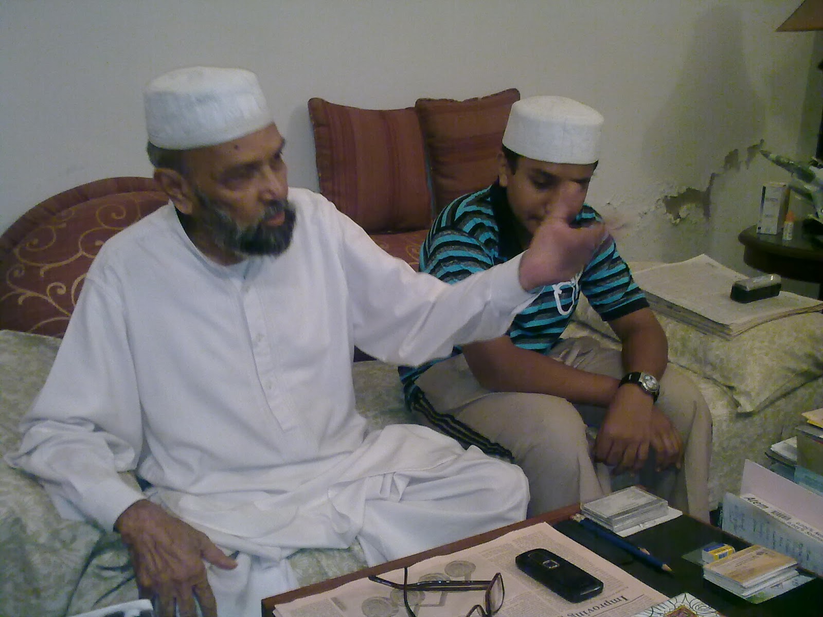 Me, My Family With Our Hero M M Alam (Muhammad Mahmood Alam): Pictures