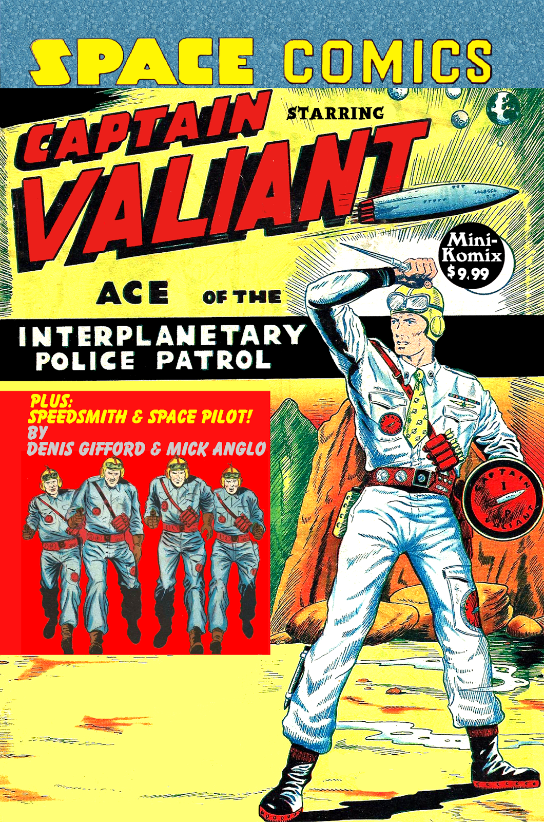 Mini-Komix: Space Comics starring Captain Valiant