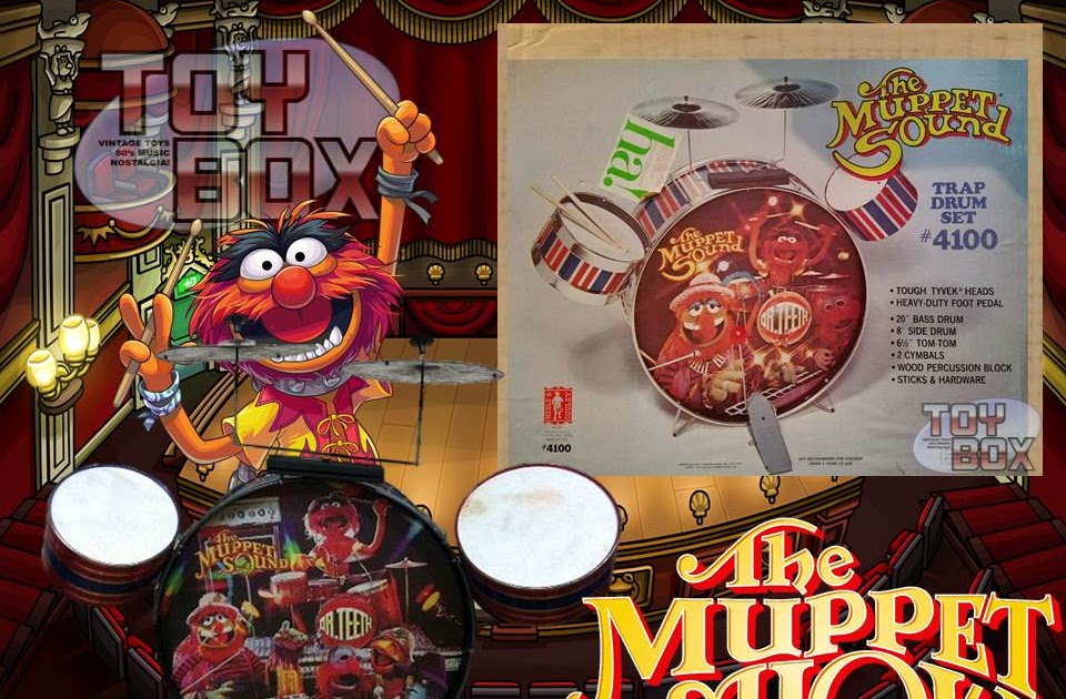 The Toy Box: The Muppet Sound Trap Drum Set (Noble & Cooley Co.)