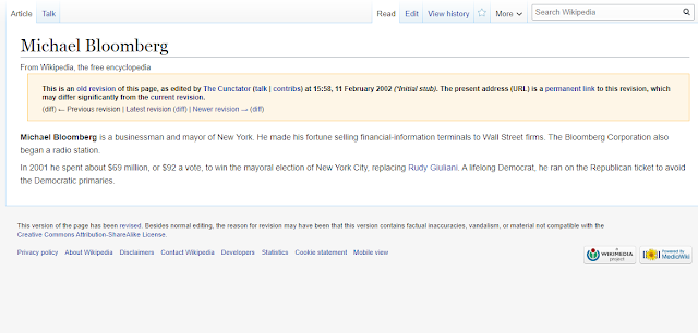 HISTORY IN THE MAKING: The oldest Wikipedia entries of the 2020 ...