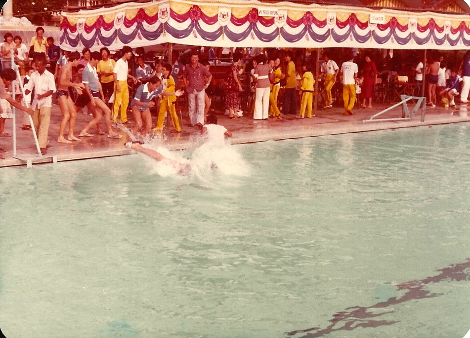 Ikan Bilis Swimming Club (1971) KL: MSSM swimming - 30 years ago