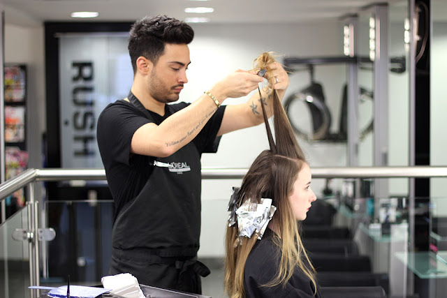 Studs and Dreams: My New Balayage Hair