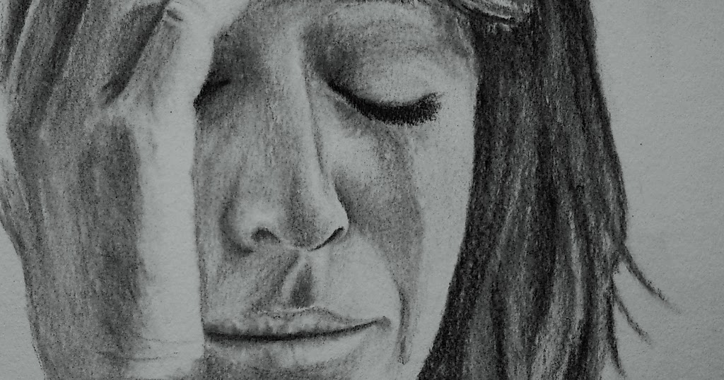 Crying Pencil Drawings