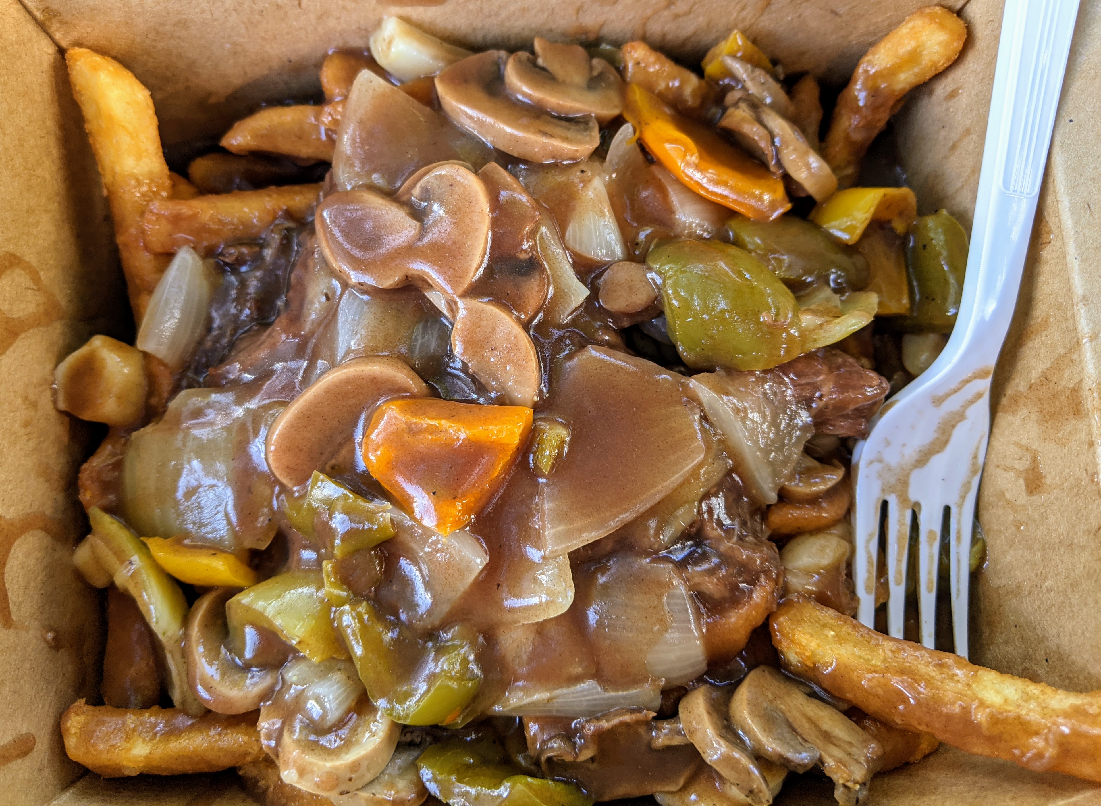 Smooch Food: Lunch from Mean Poutine