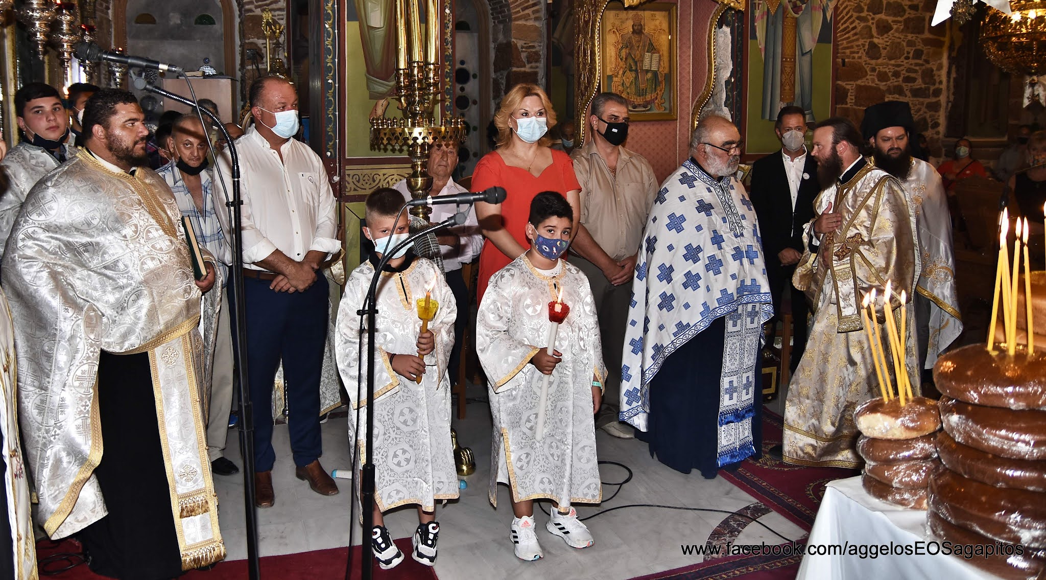 Evia halkida blog spot(elias thalassis): Πανυγηρικος Εσπερινος Ιερου ...