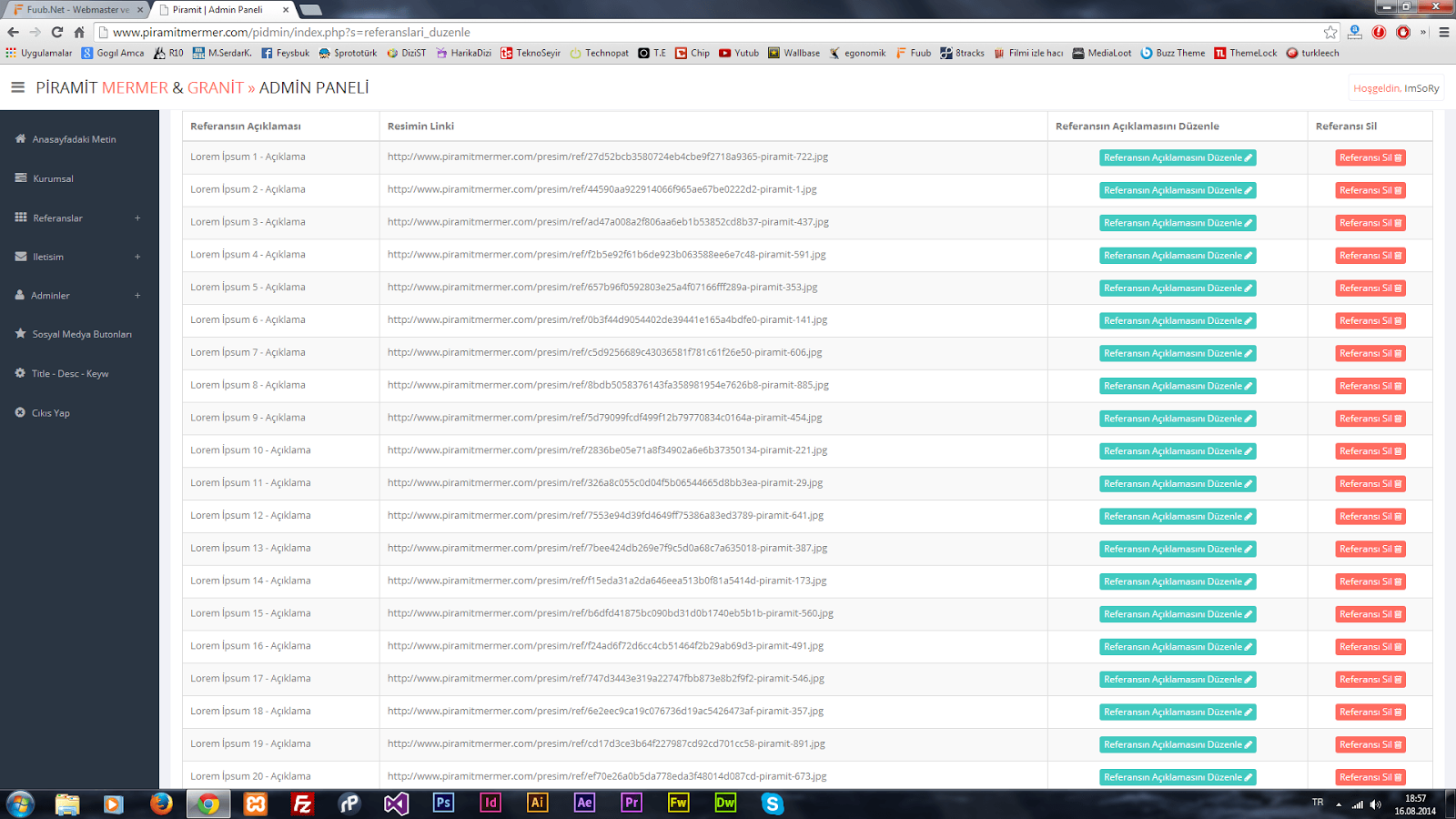 Php Admin Panelli Kurumsal Firma Scripti Php Scriptler Asp Scriptler Ücretsiz Scriptler 2751