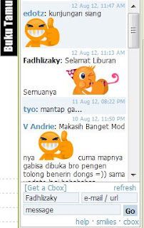 Cara Memasang Emoticon Kaskus di Chatbox | Fadhlizaky's Blog