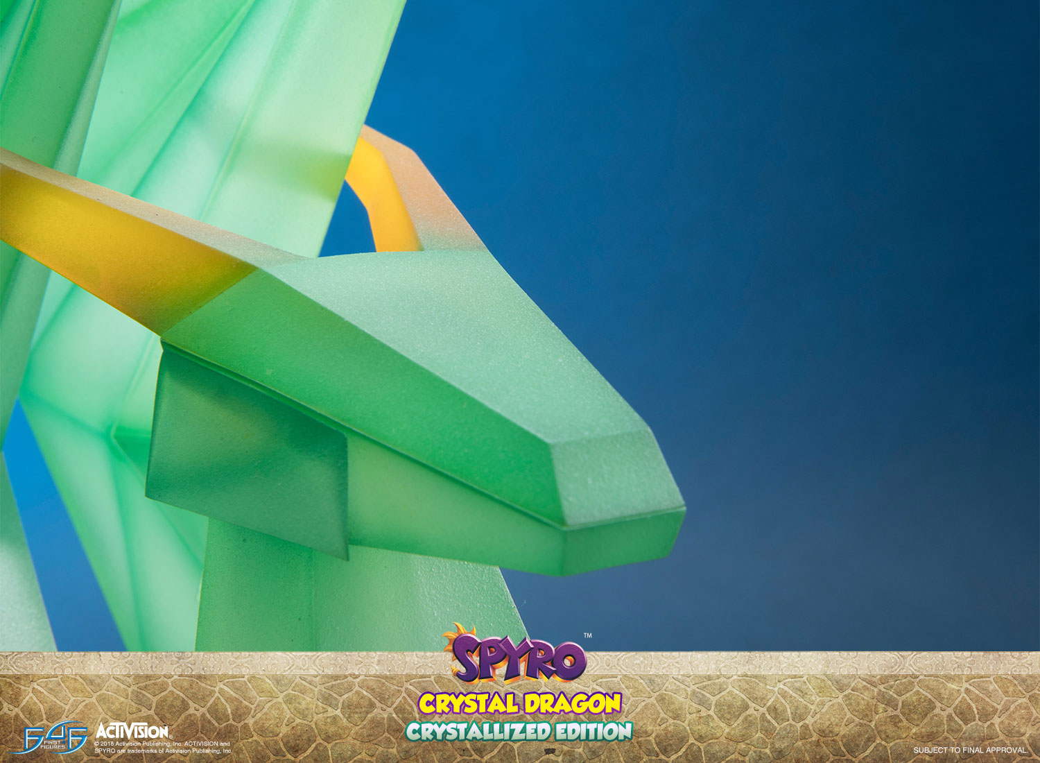 Spyro the Dragon - Crystal Dragon Statue (First 4 Figures)