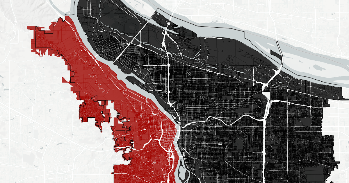 underground science: Portland: Eastside vs Westside