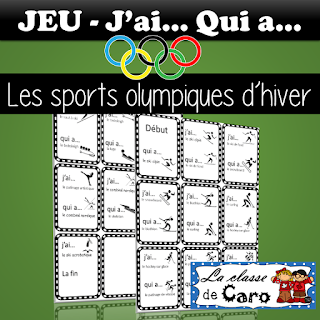 la classe de caro.: Les olympiques d'hiver