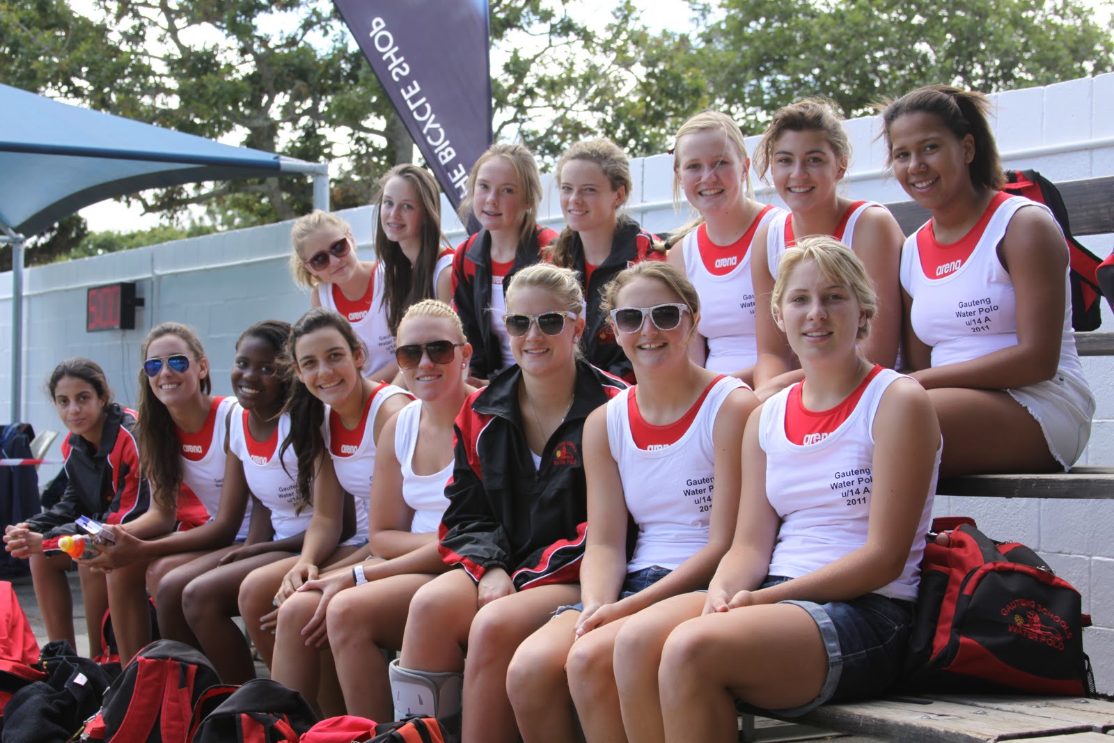 U14 Gauteng Girls WaterPolo Team