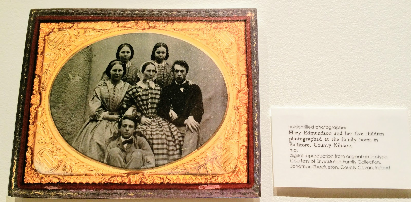 History and Culture by Bicycle: A Photo of Ireland: Shackleton Family ...