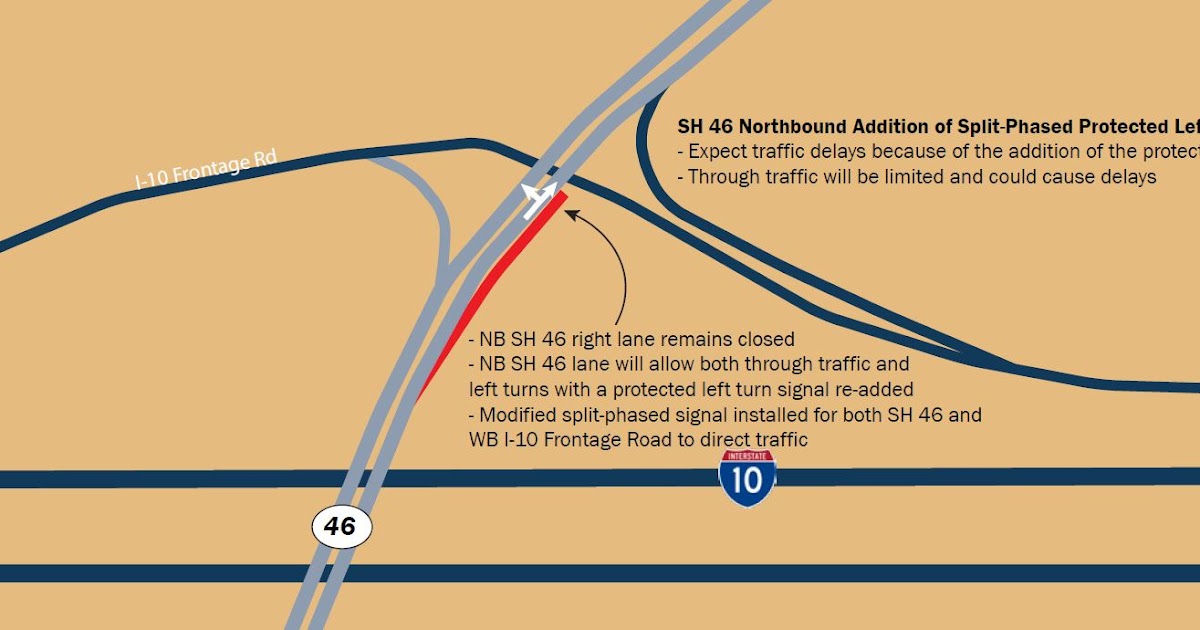 Go Ahead!: I-10 & SH 46 In Boerne: 'Split Phase' Signal To Alleviate ...