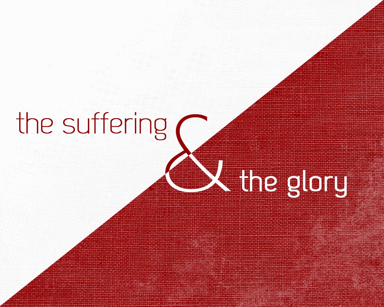 Great Oaks Apostolic Church Sunday School Blog! : FROM SUFFERING TO GLORY