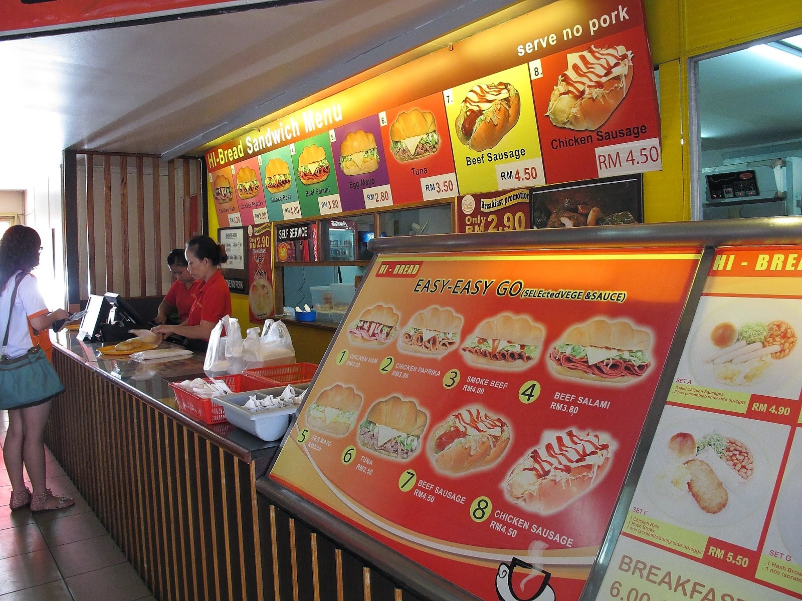 My favorite place to eat : Hi Bread Kopitiam