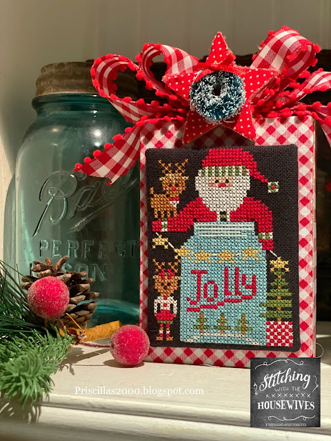 Priscillas: Jolly Jar.. Tiered Tray Tidbit