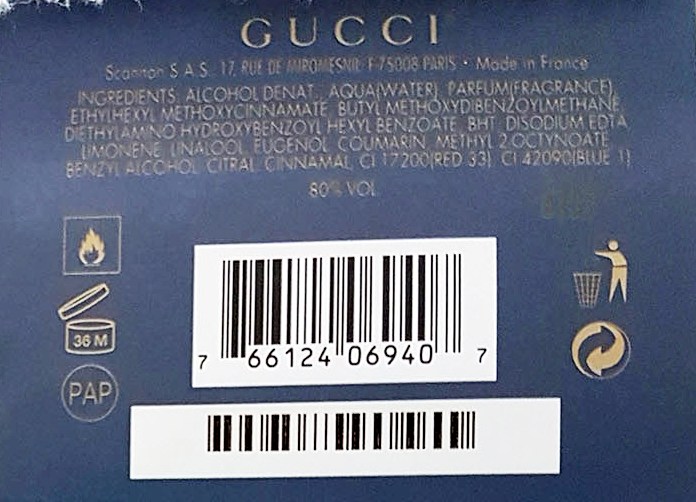 Raiders of the Lost Scent: How to recognize GUCCI perfumes.