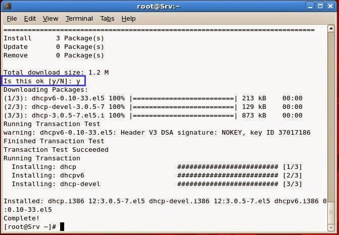 My Solutions: DHCP Server Configuration in RHEL 5