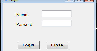 Cara Membuat Form Login di Visual Basic .Net - Qualov