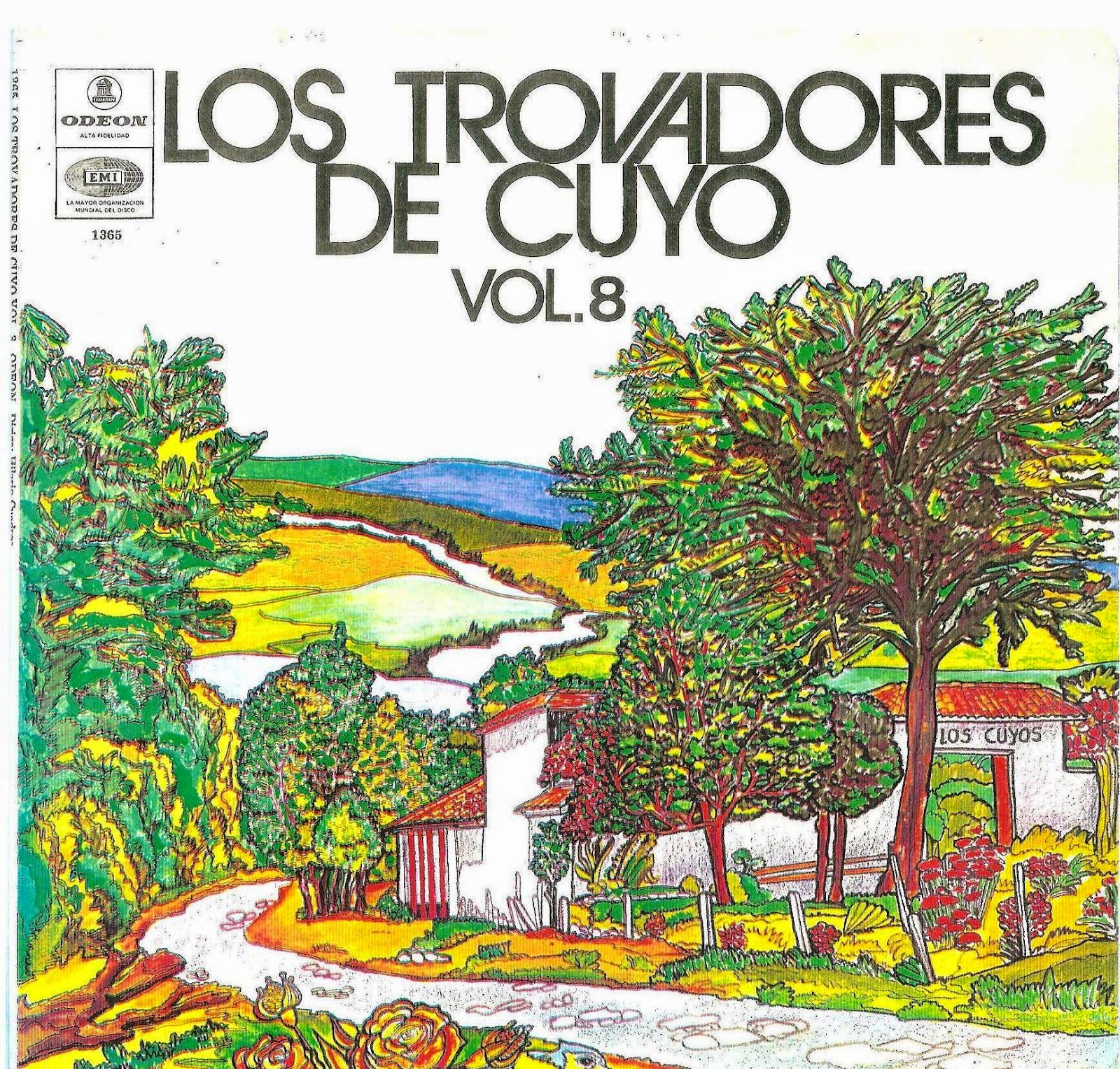 Voces de la Patria Grande: Los Trovadores de Cuyo - Volumen 8