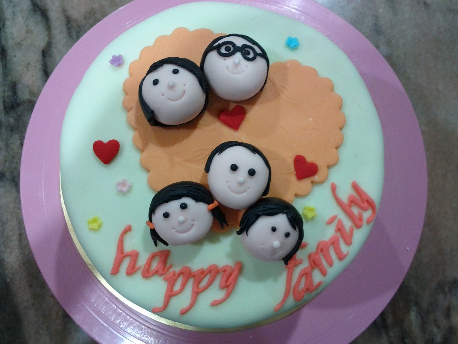My*House Baking: Happy Family cake