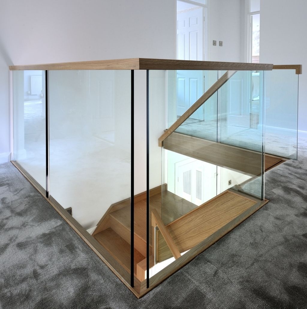 48 Luxury Glass Staircase Design Ideas For Your Dream Home | ARA HOME