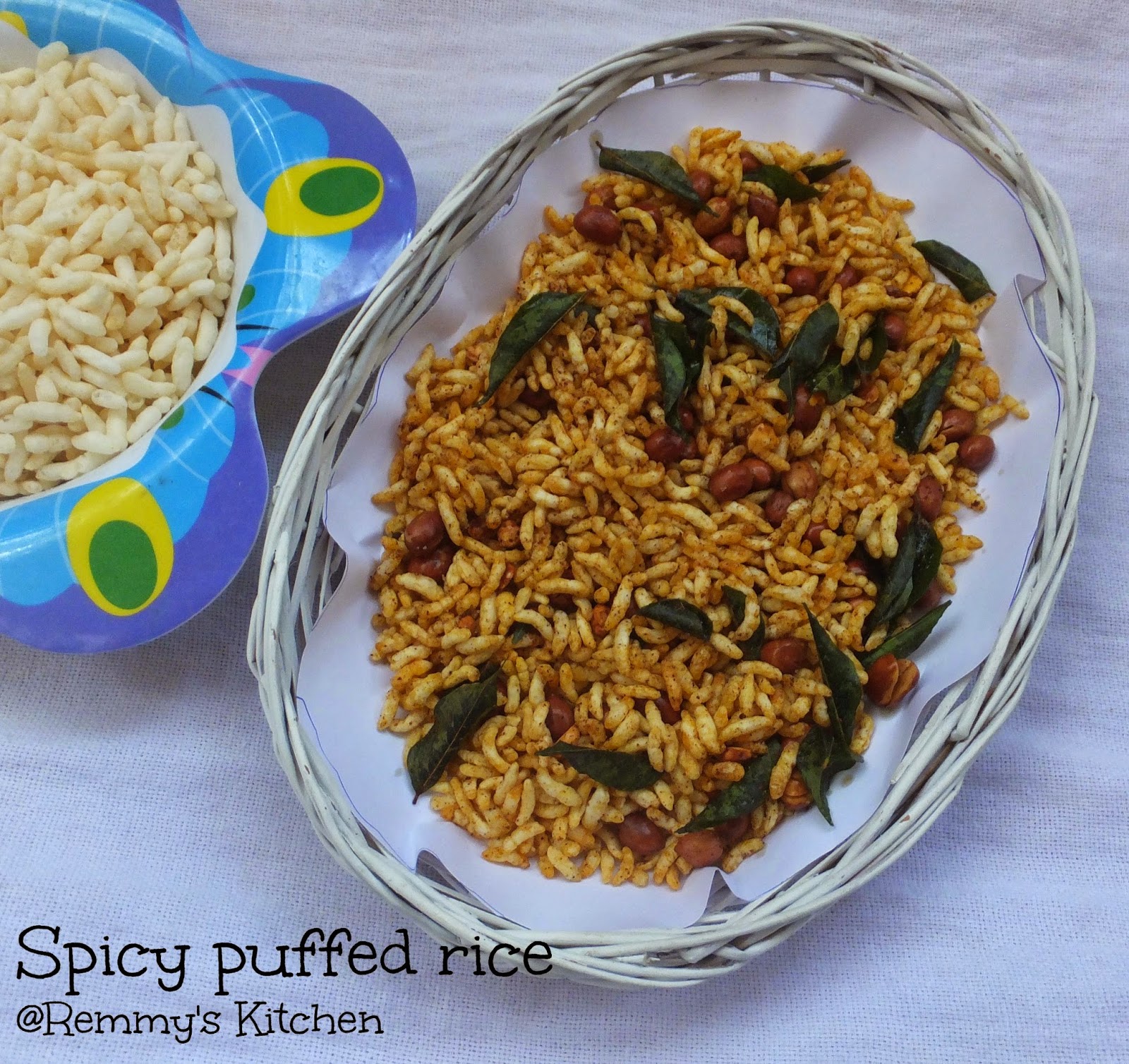 Remmy's Kitchen: Kara pori / Spicy puffed rice / Spicy murmura
