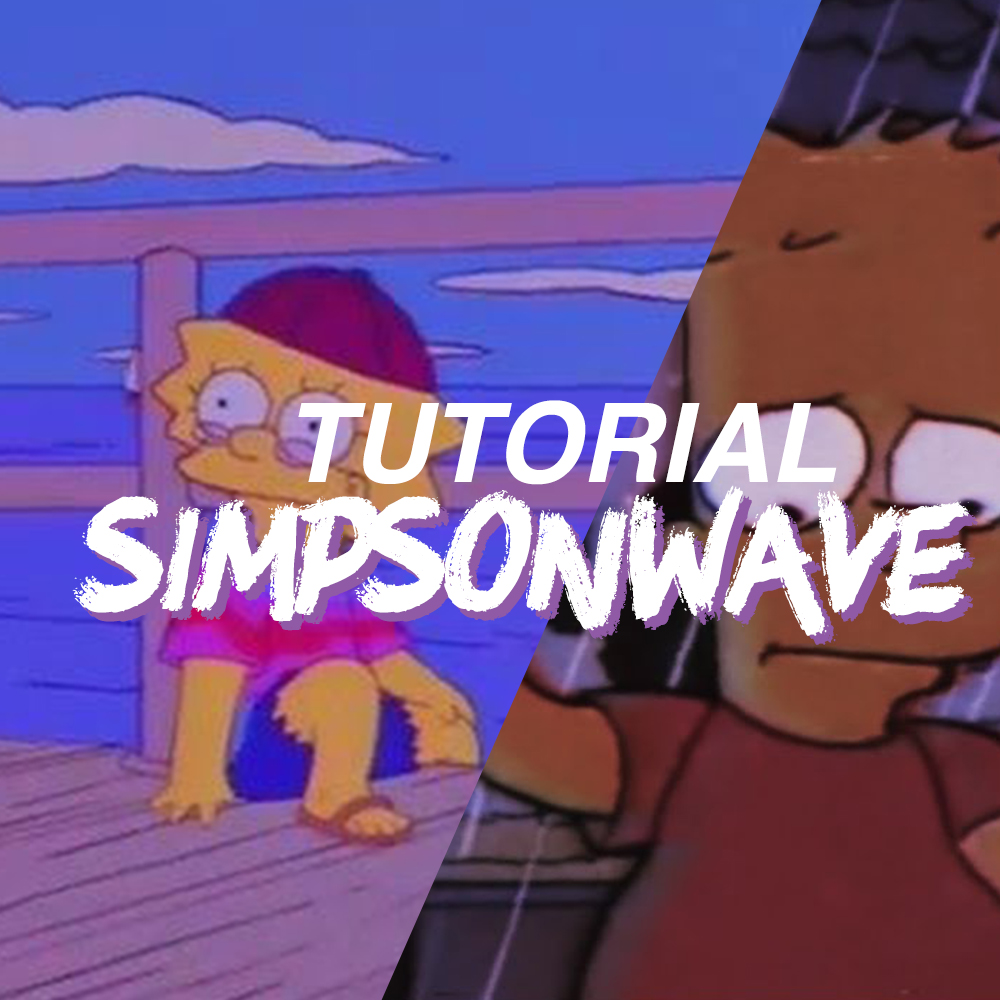 TUTORIAL SIMPSONWAVE VISUALS ~ Luis Art