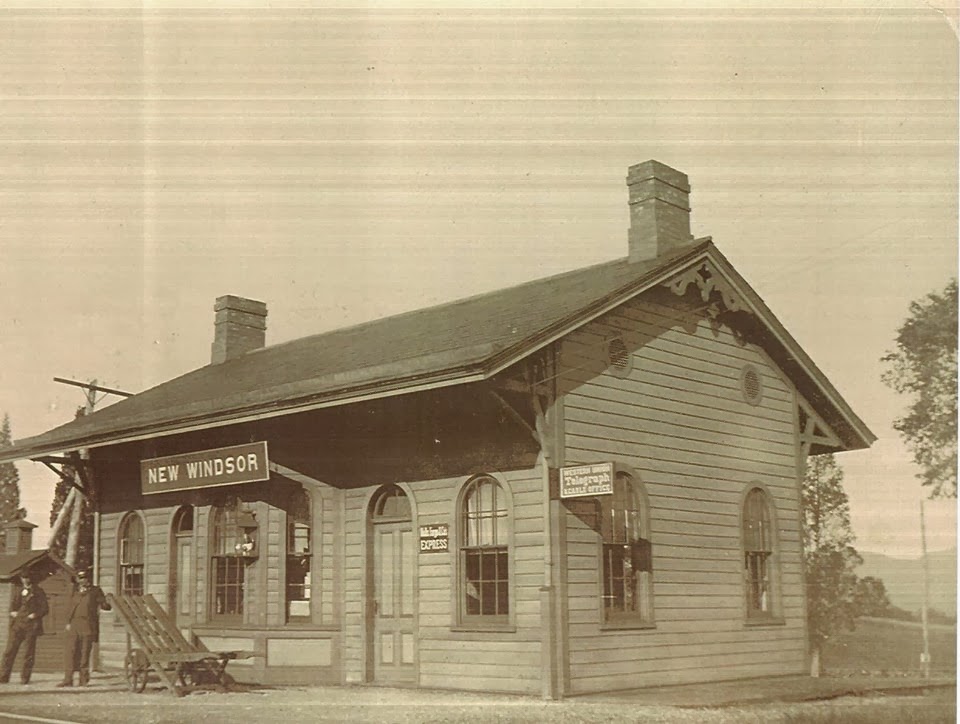 The Newburgh Branches of the Erie Railroad: New Windsor Station