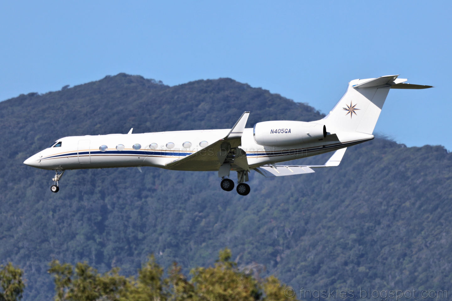Far North Queensland Skies: Gulfstream GV-SP N405GA