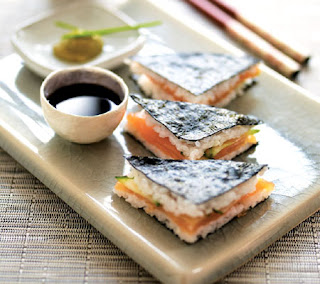 sushi triangles recipe -Taste USA