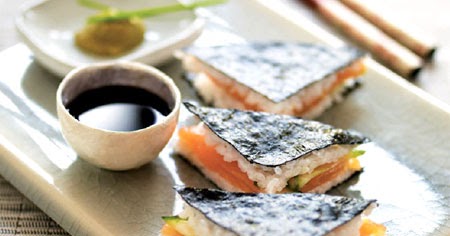 sushi triangles recipe -Taste USA