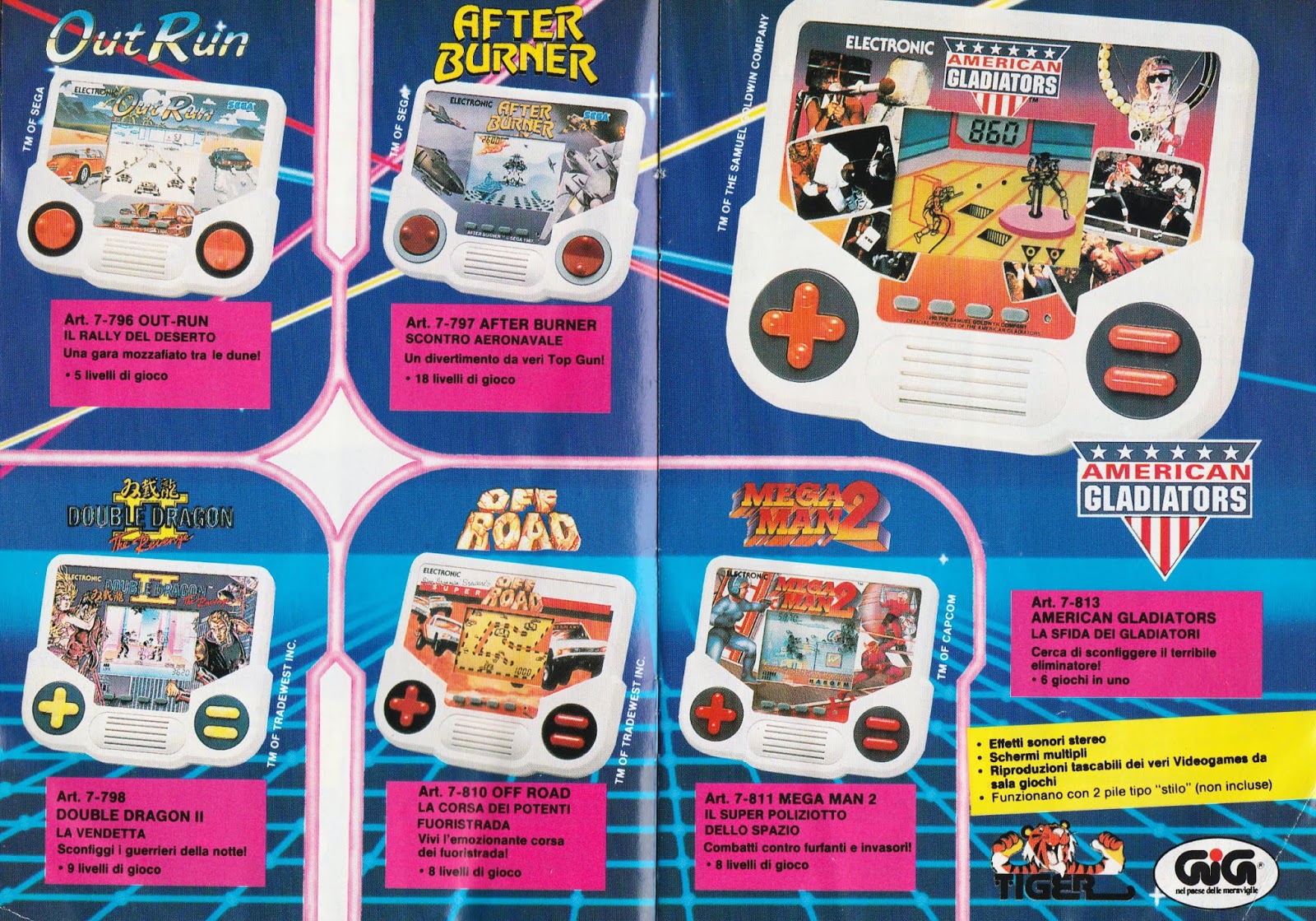 Gig Tiger, la grande bufala dei (catalogo 1991)