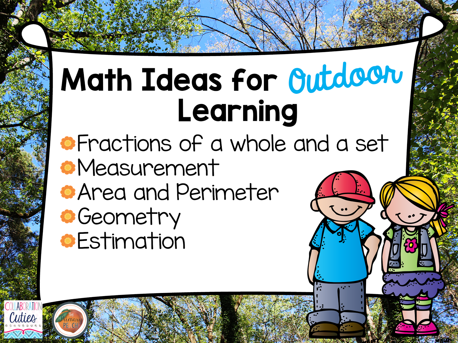 The Primary Peach: Spring into April- Quick and Easy Outdoor Learning Ideas