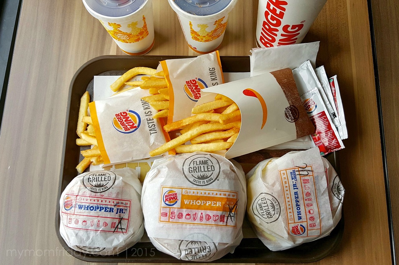 My Mom-Friday: Hot and Cheesy Makes an Angry Whopper